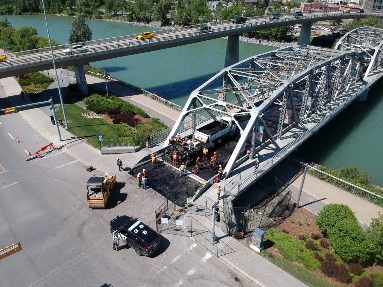 4th Street Reconciliation Bridge - ALSA Road Construction
