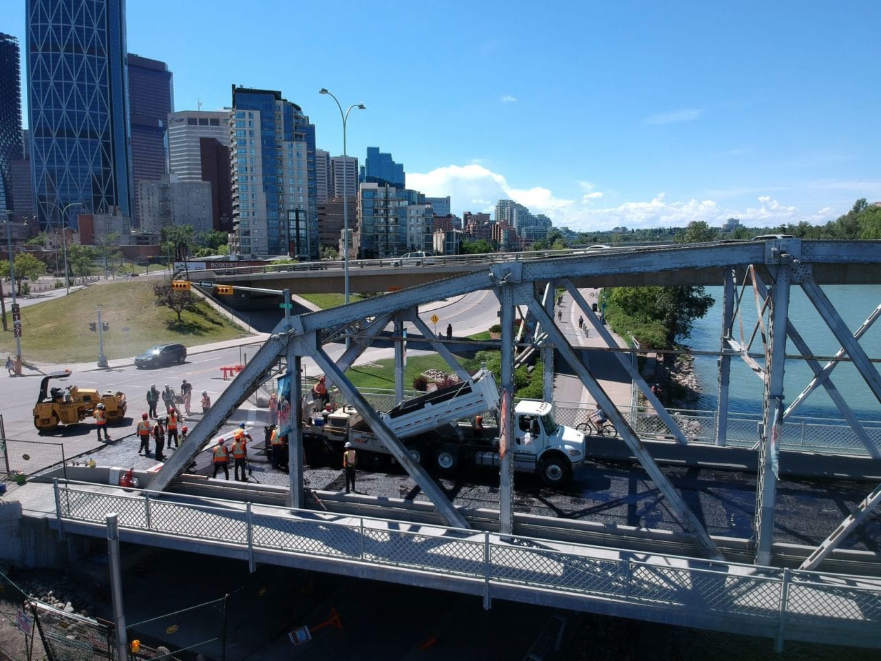 4th Street Reconciliation Bridge - ALSA Road Construction