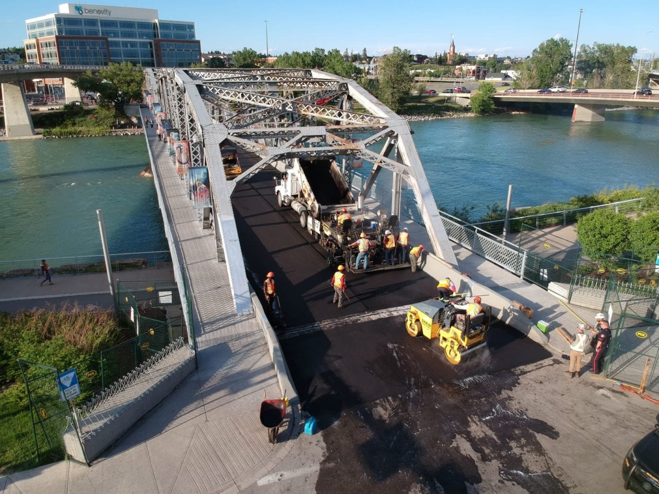 4th Street Reconciliation Bridge - ALSA Road Construction